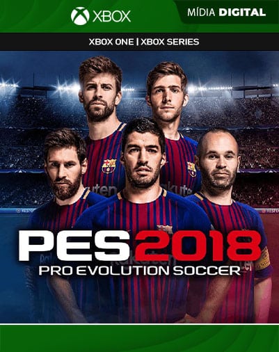 PES 2018 Xbox One / XS Mídia Digital - XGamestore